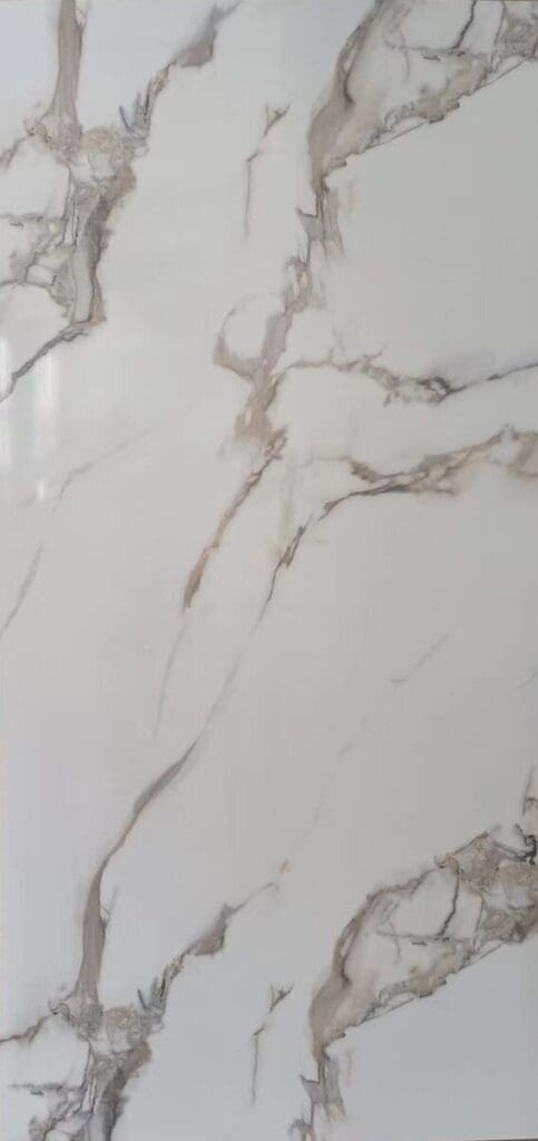 Marmer Gold Carrara Wandpaneel 260x122 - Ideaal voor Thuis