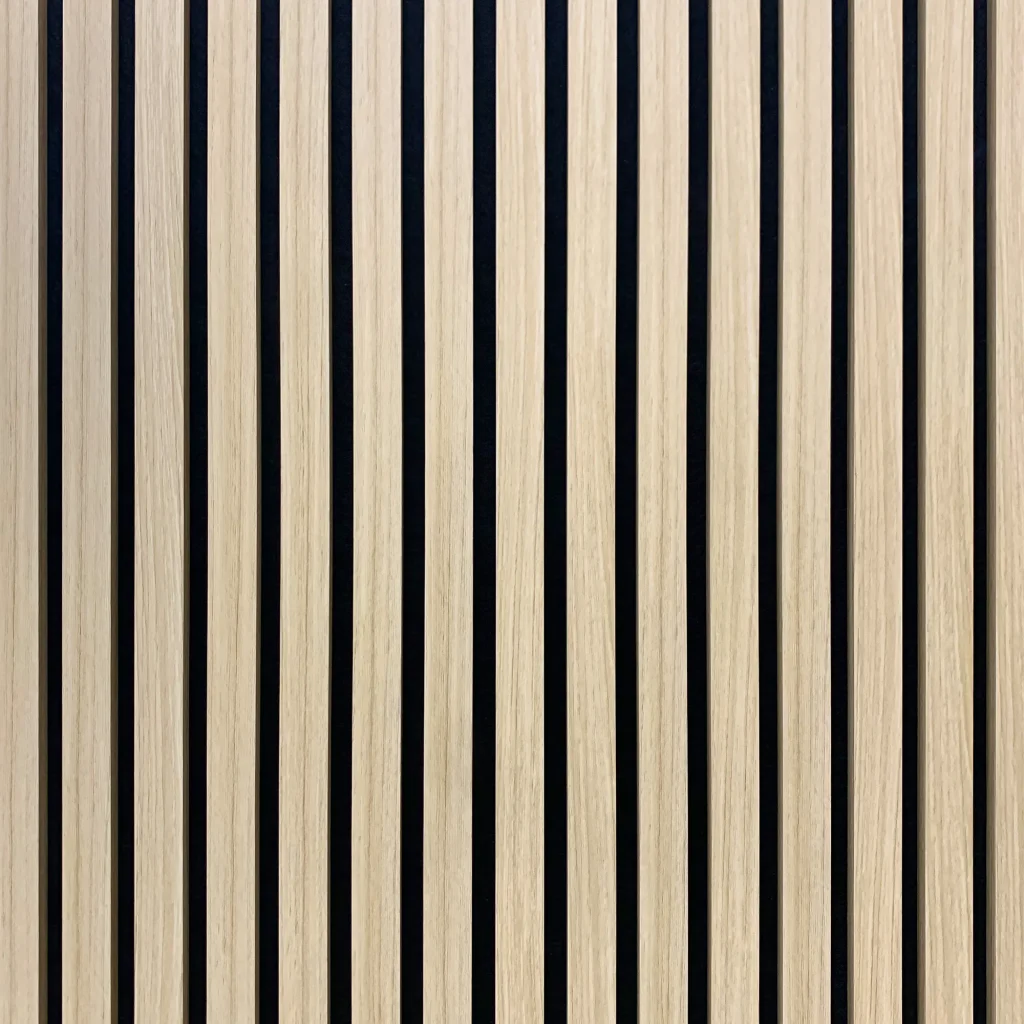 Akoestische Panelen - Licht Eiken Houten Wandpanelen